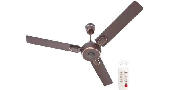 BAJAJ ENERGON PRIME Silent BLDC Ceiling Fan with remote | 5 Star |1200 ...